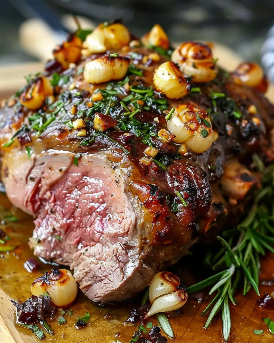 perfect roasted leg of lamb